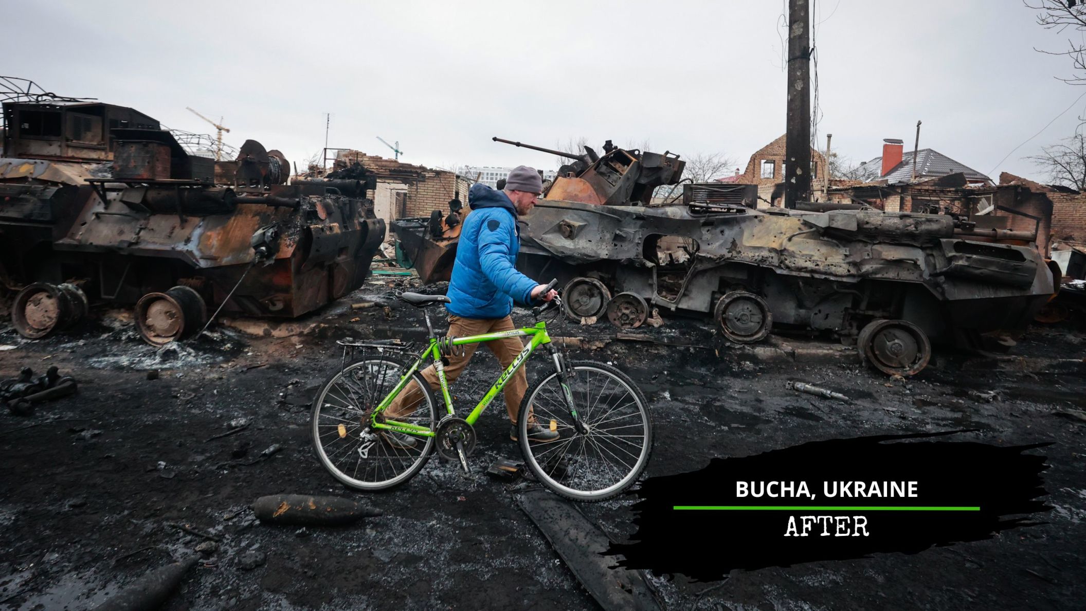 Ukraine: Before/After February 24, 2022