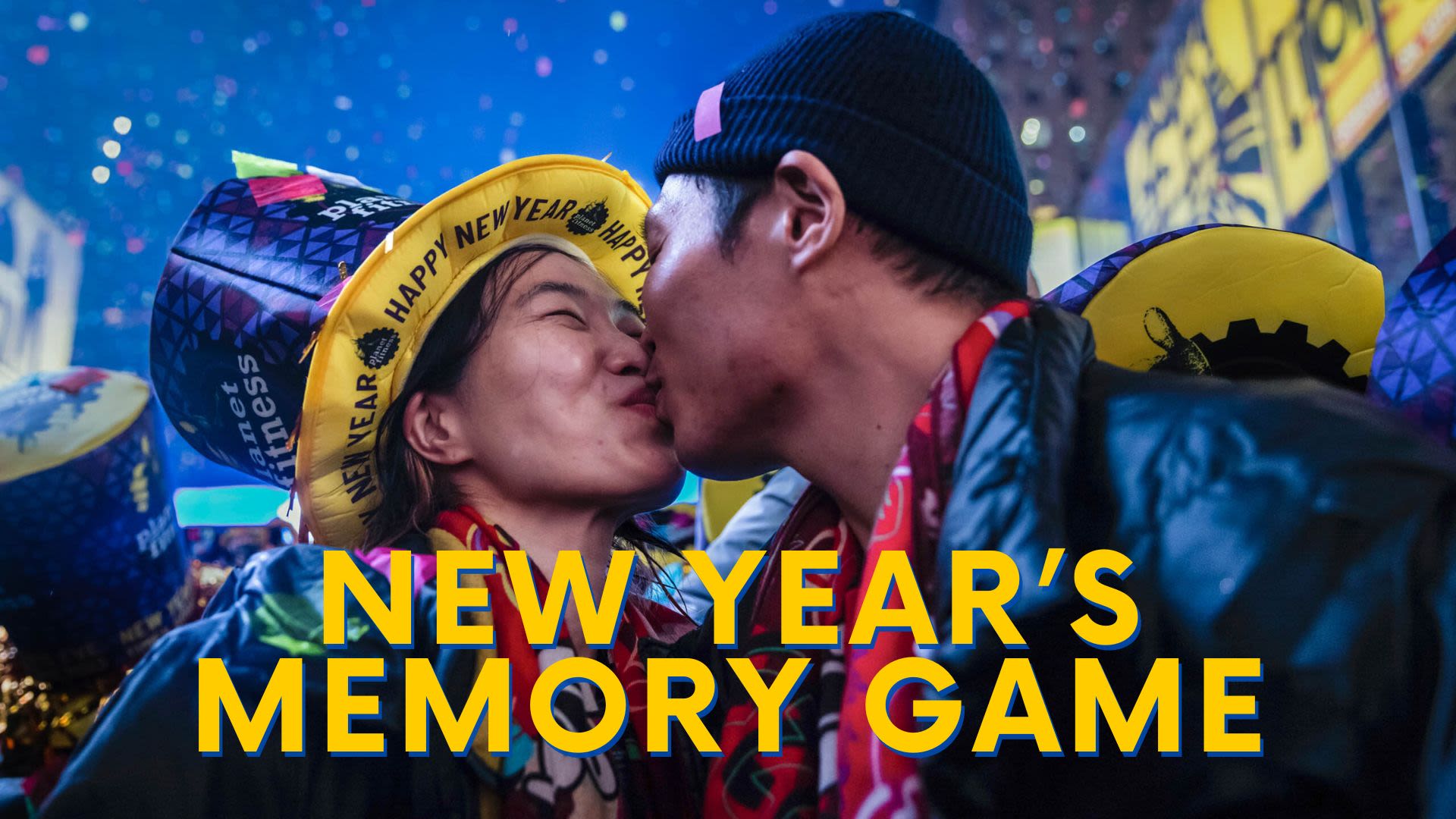 New Year's Memory Game